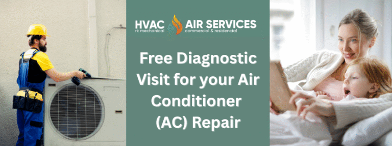 Free Diagnostic Visit for your Air conditioner AC repair